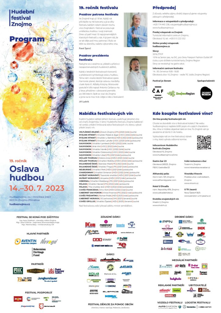 Hudební festival Znojmo • Město Rajhrad