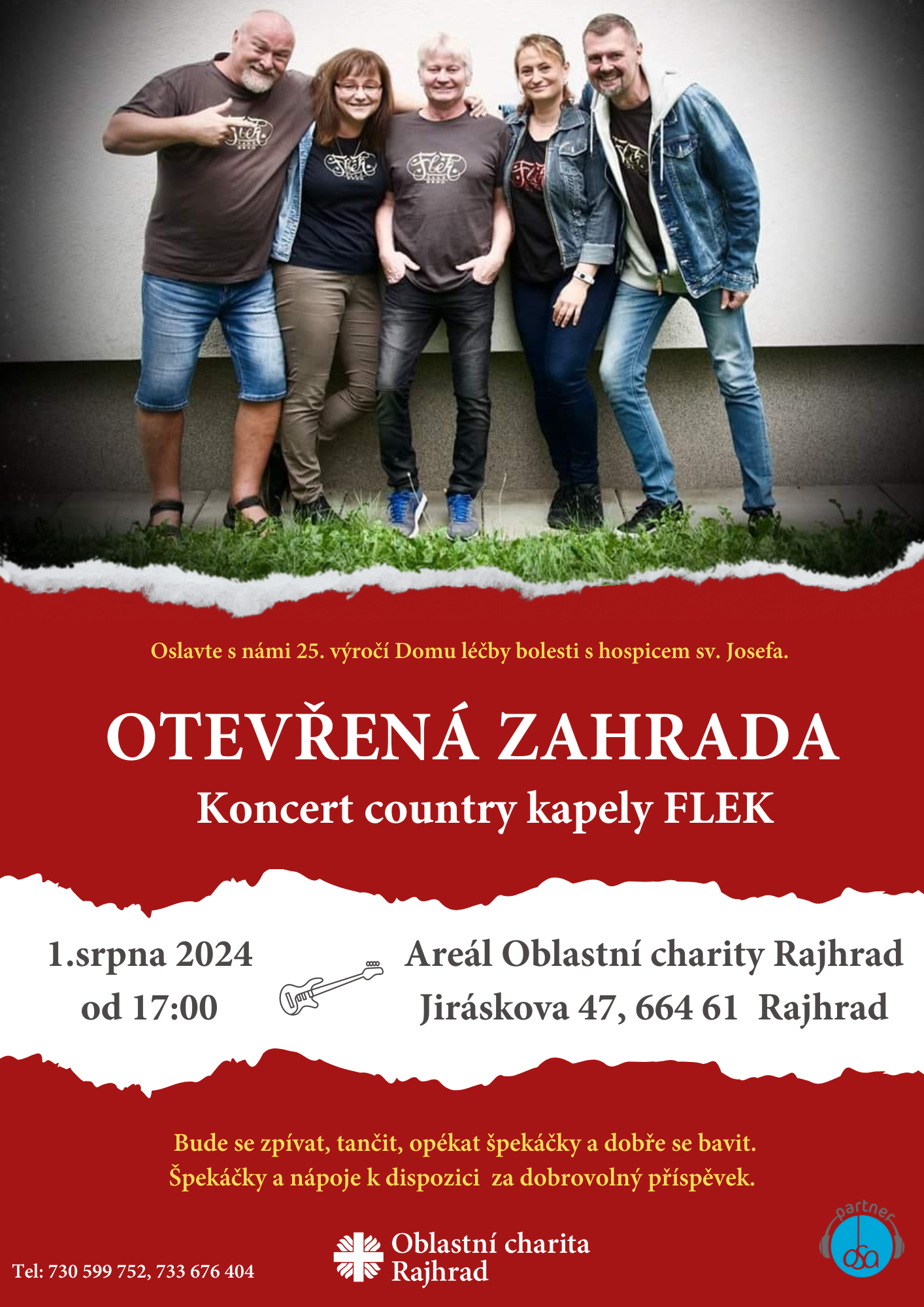 OTEVŘENÁ ZAHRADA HOSPICE - FLEK • Město Rajhrad
